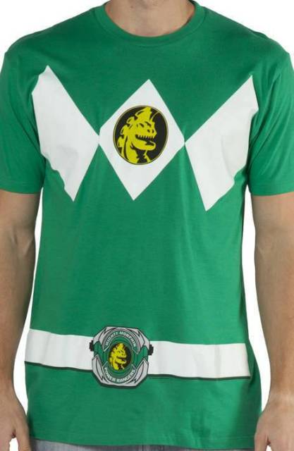 Green Ranger Costume T-Shirt - The Shirt List