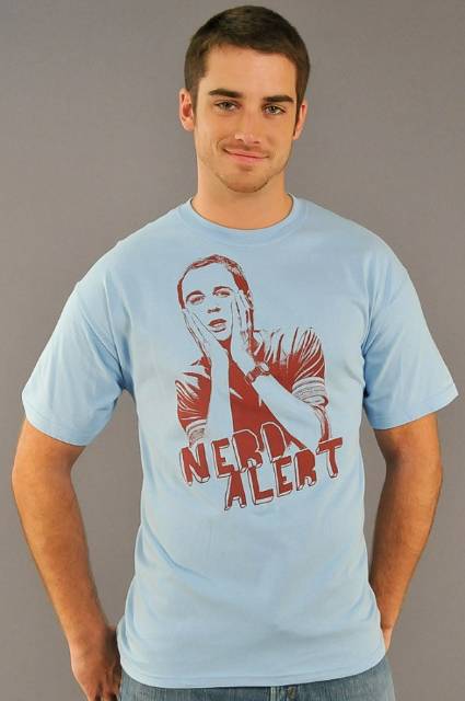 Big Bang Theory Nerd Alert T-Shirt - The Shirt List