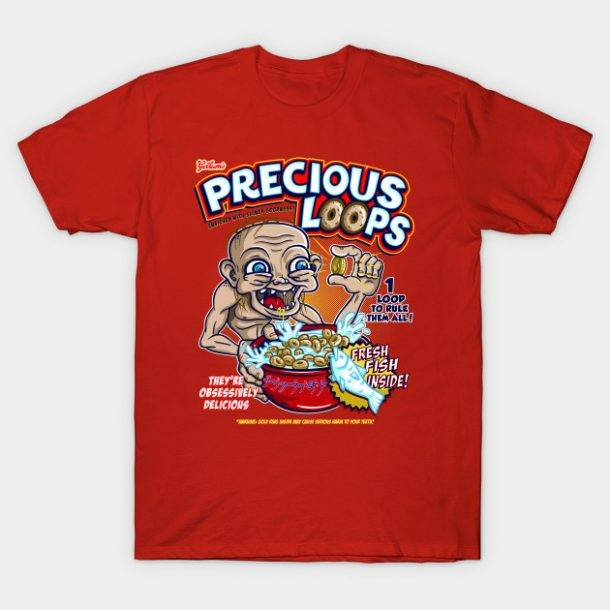 Precious Loops - Lord of the Rings T-Shirt - The Shirt List