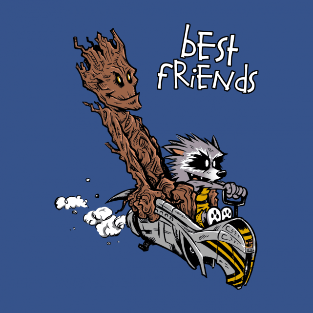 Guardians of the Galaxy Rocket & Groot T-Shirt - The Shirt List