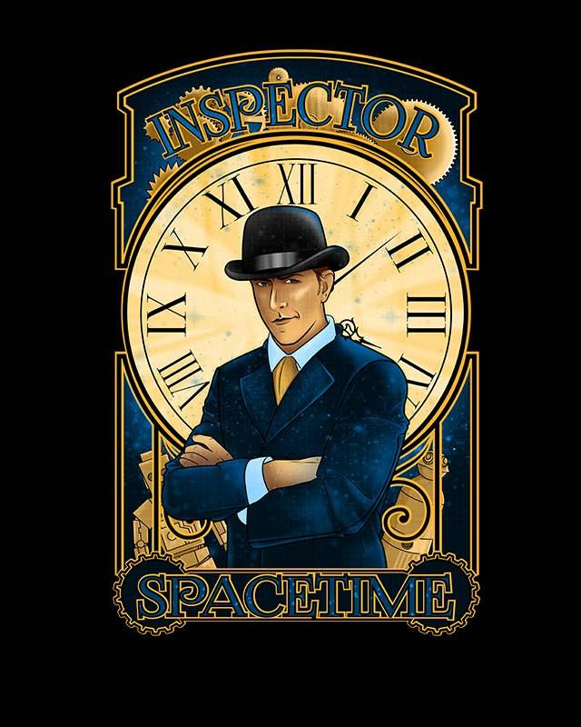 Inspector Spacetime T-Shirt - The Shirt List