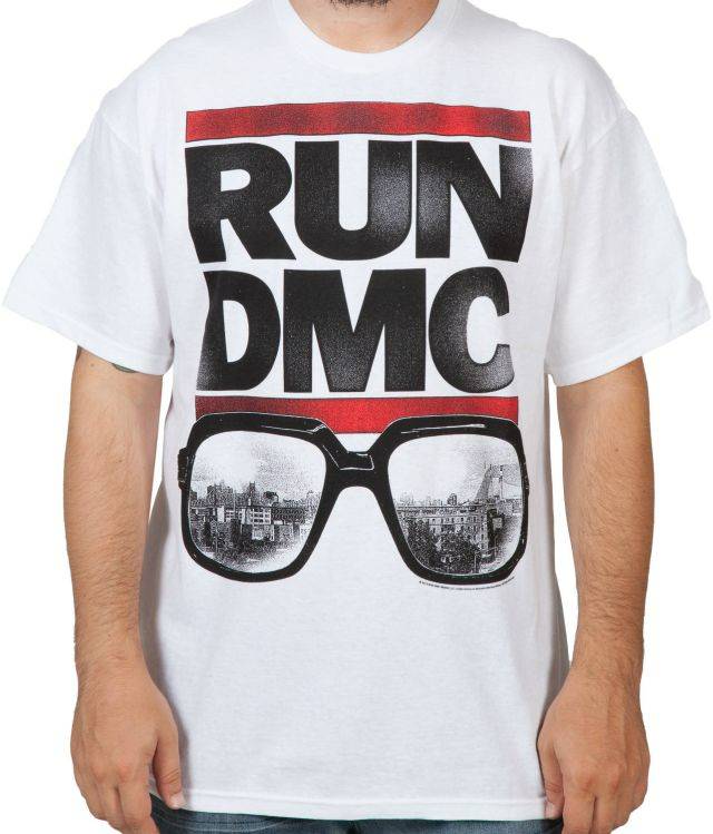 RUN DMC Glasses T-Shirt - The Shirt List