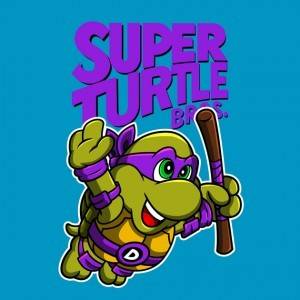 Super Turtle Bros Donnie T-Shirt - The Shirt List