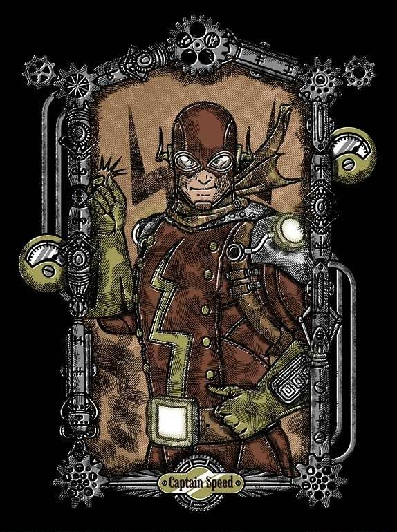 CAPTAIN SPEED T-Shirt - The Shirt List