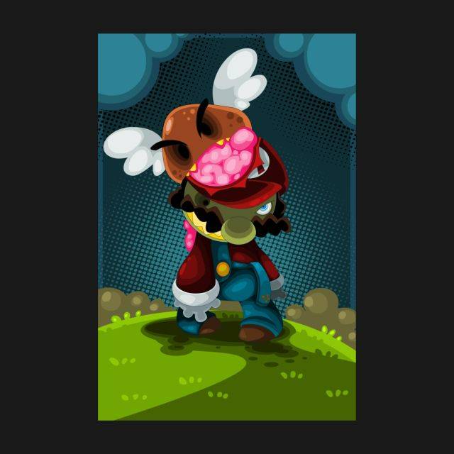 MARIO ZOMBIE T-Shirt - The Shirt List