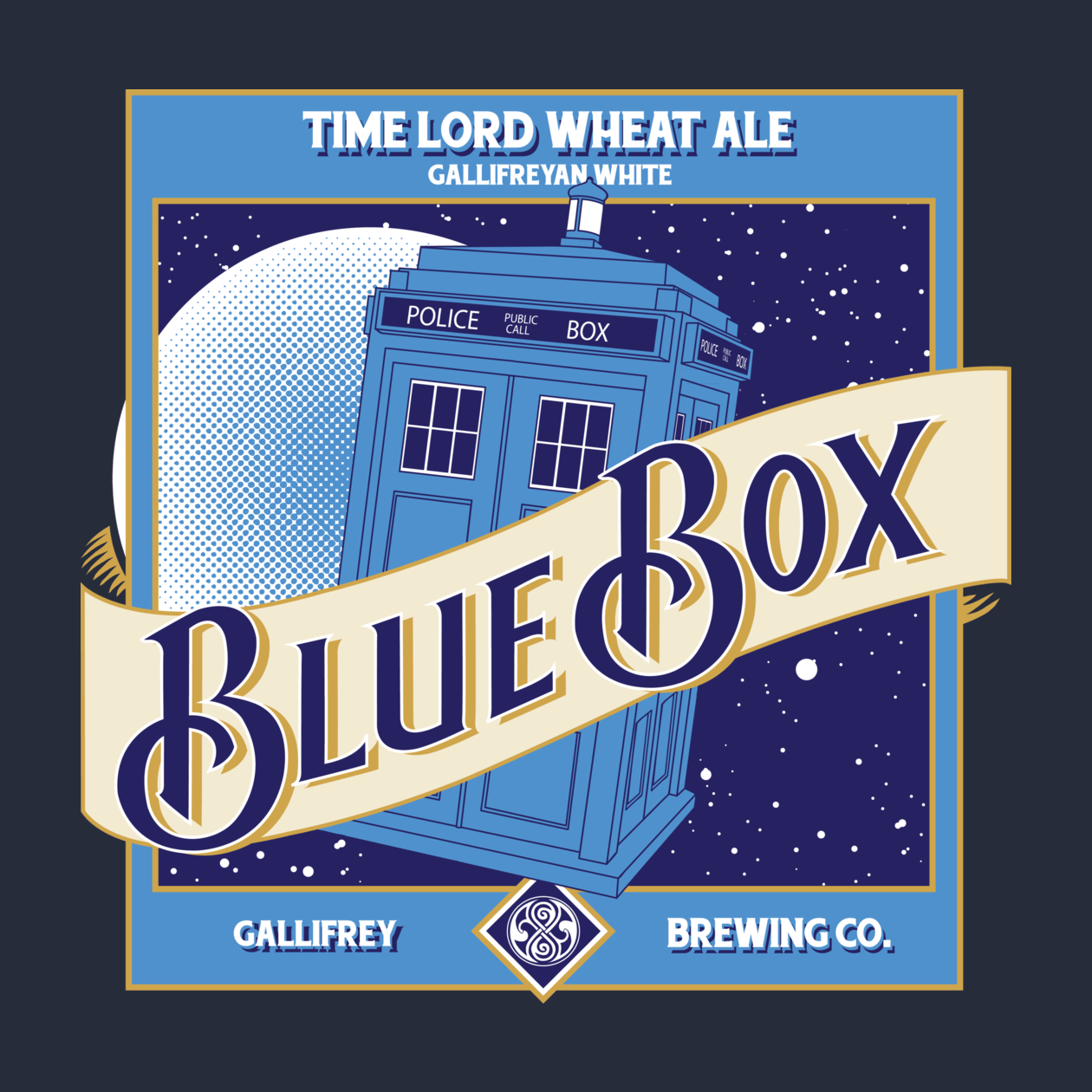 BLUE BOX BREWING T-Shirt - The Shirt List