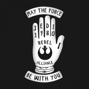 Jedi Hand T-Shirt - The Shirt List