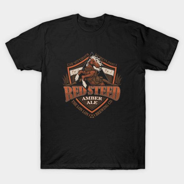 Red Steed Amber Ale - Legend of Zelda T-Shirt - The Shirt List