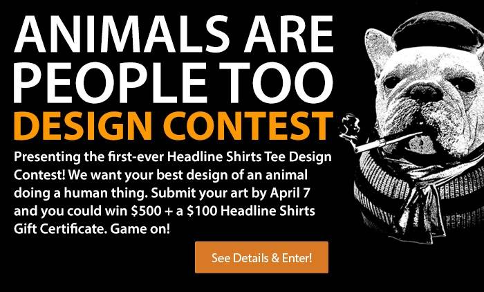 Headline Shirts T-Shirt Design Contest - The Shirt List