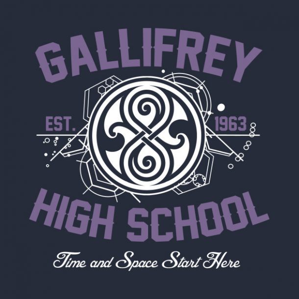 Gallifrey High School T-Shirt - The Shirt List