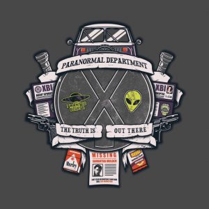 Paranormal Files Crest - The X-FIles T-Shirt - The Shirt List