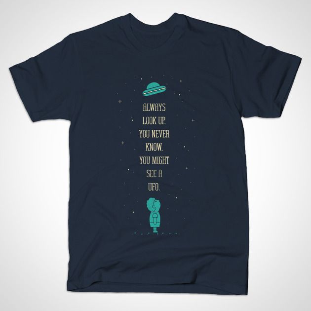 LOOK UP T-Shirt - The Shirt List