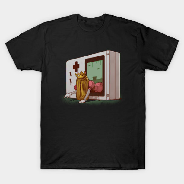 The Pipe - Princess Peach T-Shirt by Naolito - The Shirt List