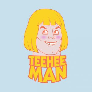 TEE HEE MAN - Masters of the Universe T-Shirt - The Shirt List