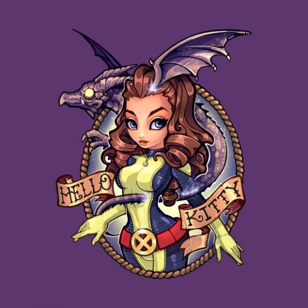 Hello Kitty - The X-Men Kitty Pryde T-Shirt - The Shirt List