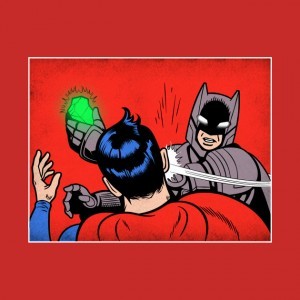 Batman v Superman BAT-SLAP T-Shirt - The Shirt List