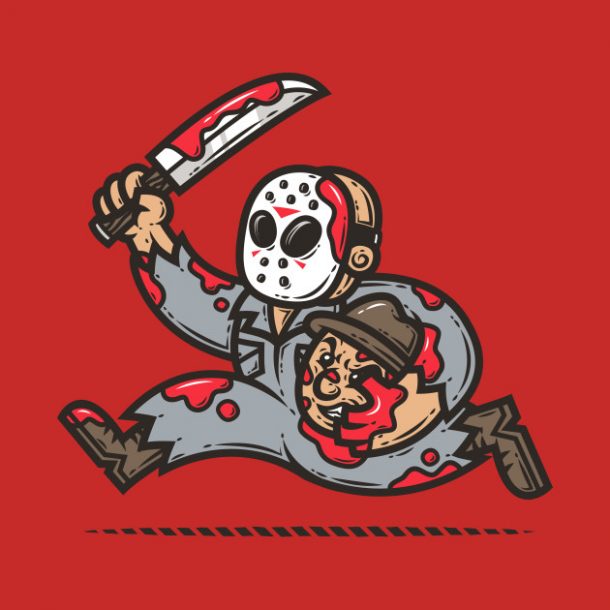 Friday Run! - Jason Voorhees T-Shirt - The Shirt List