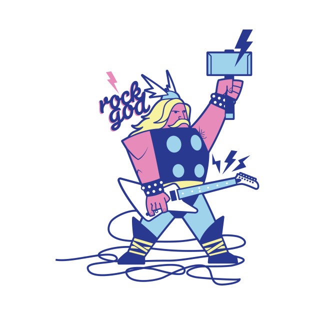 ROCK GOD T-Shirt - The Shirt List