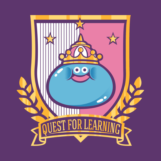 Quest for Learning - Dragon Quest T-Shirt - The Shirt List