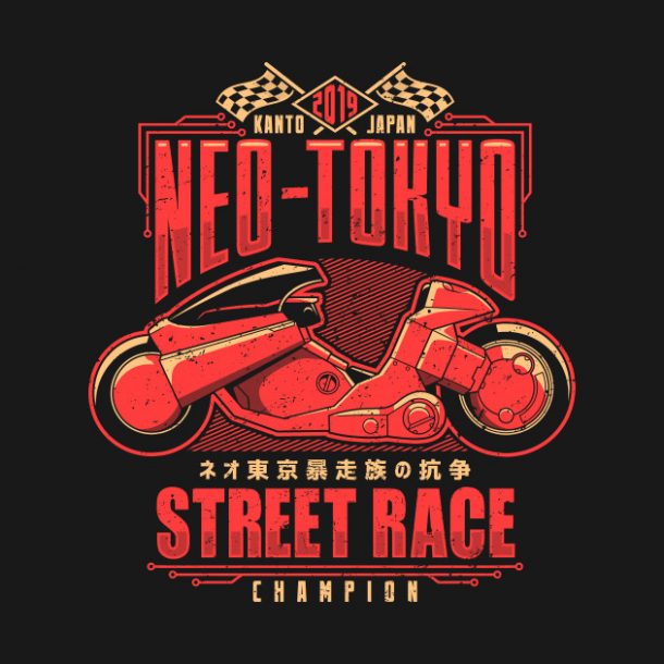 Neo-Tokyo Street Race Akira T-Shirt - The Shirt List