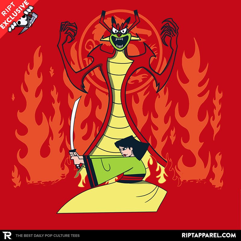 Samurai Princess - Samurai Jack T-Shirt - The Shirt List