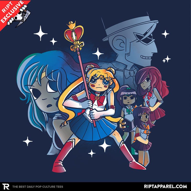 Scout Pilgrim - Scott Pilgrim/Sailor Moon T-Shirt - The Shirt List