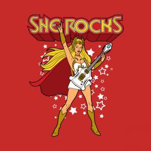 She Rocks She-Ra: Princess of Power T-Shirt - The Shirt List