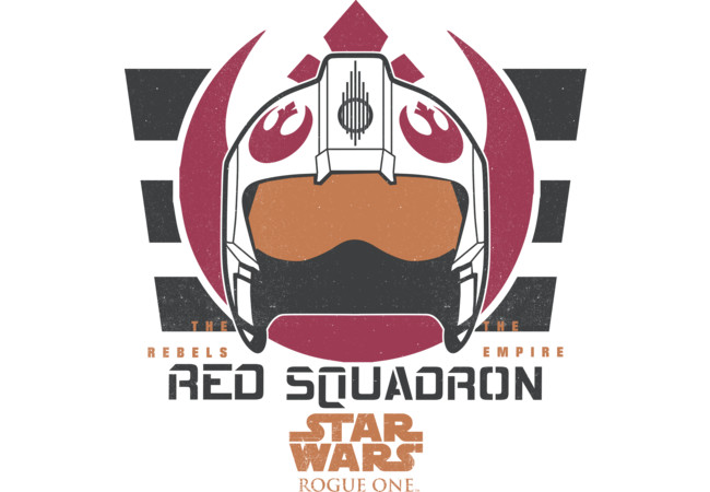 Star Wars Rogue One Red Squadron T-Shirt - The Shirt List