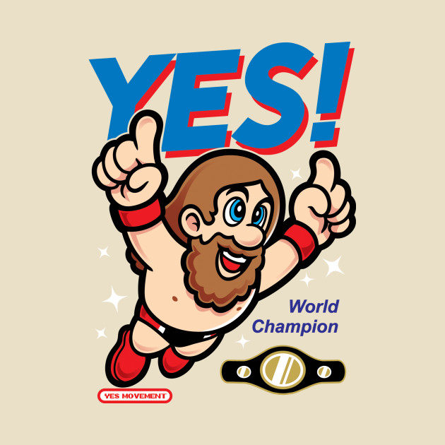 YES - Super Mario Bros Wrestling T-Shirt - The Shirt List