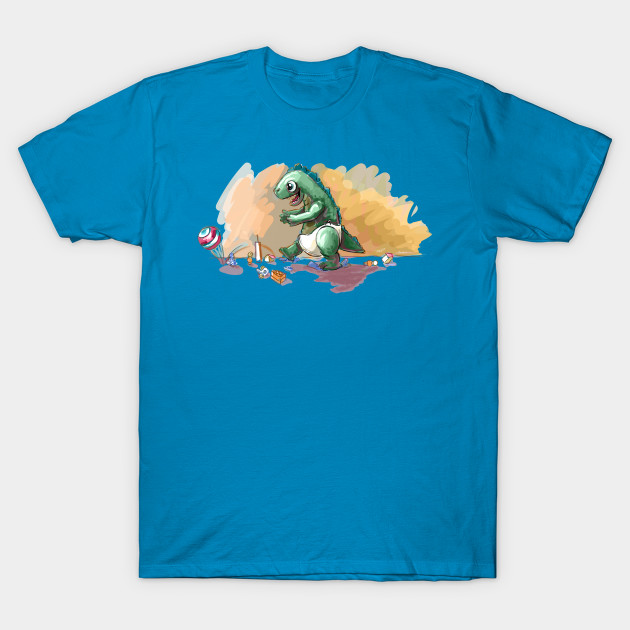Babyzilla - A Baby Godzilla Parody T-Shirt - The Shirt List
