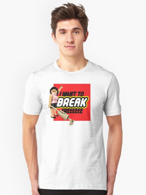 I Want to Break Free LEGO T-Shirt - The Shirt List