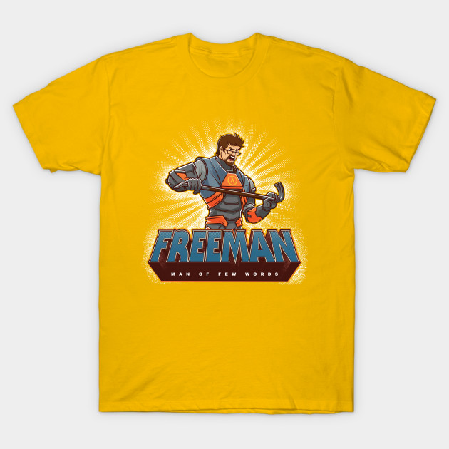 FreeMan He-Man/Half Life Mashup T-Shirt - The Shirt List