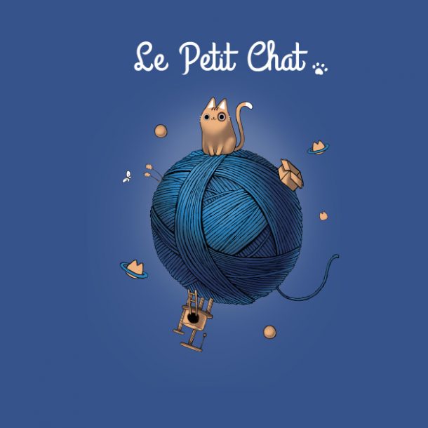 Le Petit Chat - Le Petit Prince Parody T-Shirt - The Shirt List