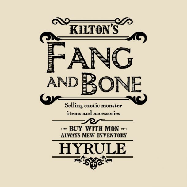 Kilton's Fang and Bone Legend of Zelda T-Shirt - The Shirt List