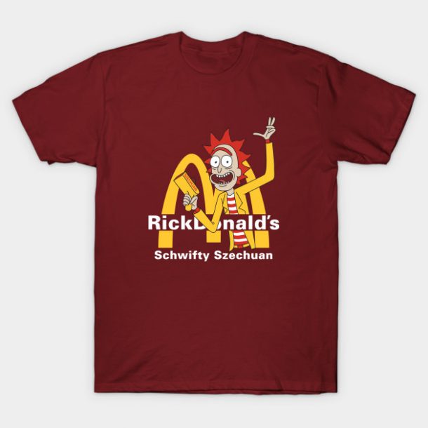 Rickdonalds Clown - Rick and Morty T-Shirt - The Shirt List