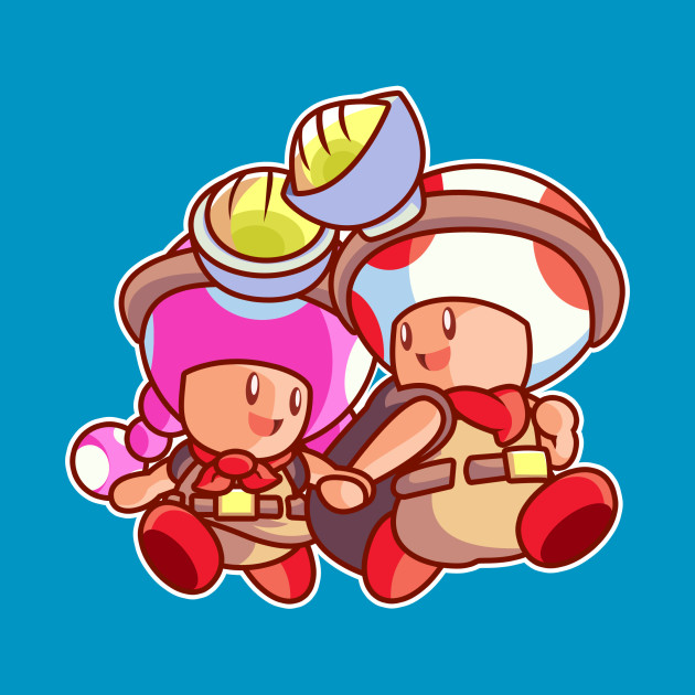 Captain Toad! Super Mario Bros T-Shirt - The Shirt List
