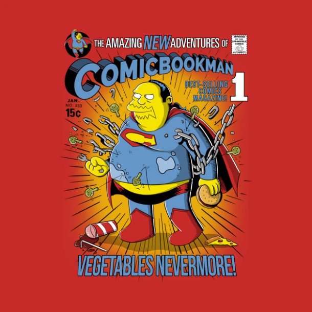 Vegetables nevermore - The Simpsons T-Shirt - The Shirt List