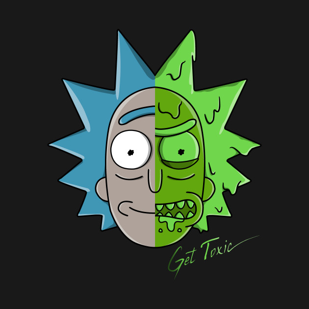 Get Toxic! - A Rick and Morty T-Shirt - The Shirt List
