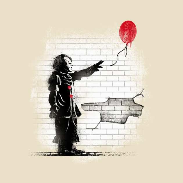 IT Graffiti - Pennywise the Clown T-Shirt - The Shirt List