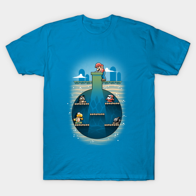 Hide - Nintendo Super Mario Bros T-Shirt - The Shirt List