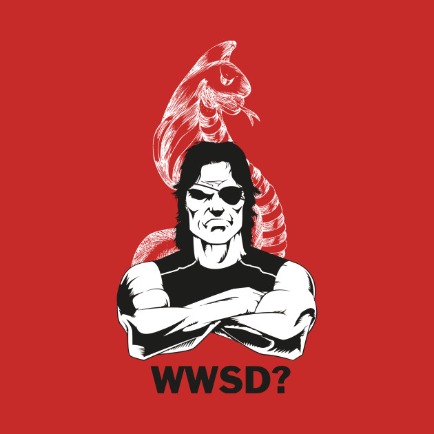 WWSD? - Escape from L.A. Snake Plissken T-Shirt - The Shirt List