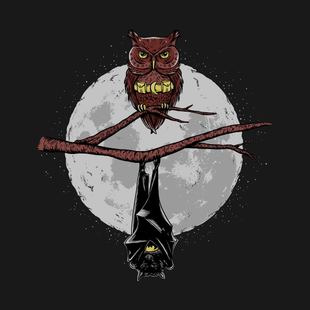Bat Owl - DC Comics Batman T-Shirt - The Shirt List
