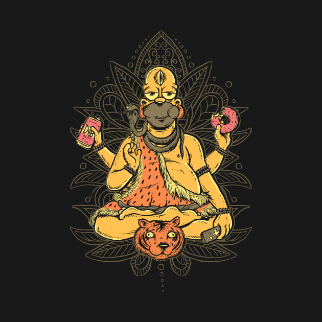 Beer God - Homer Simpson T-Shirt - The Shirt List