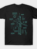 Bending unit 22 - Futurama Bender T-Shirt - The Shirt List