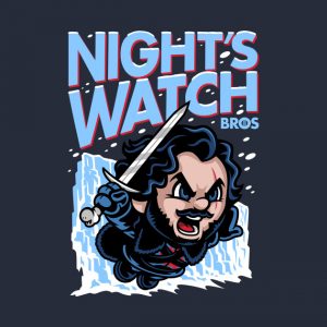 Night's Watch Bros - Jon Snow T-Shirt - The Shirt List