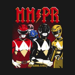 High School in Hell - Power Rangers T-Shirt - The Shirt List