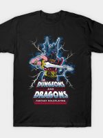 Dungeons & Cats - Dungeons & Dragons T-Shirt - The Shirt List