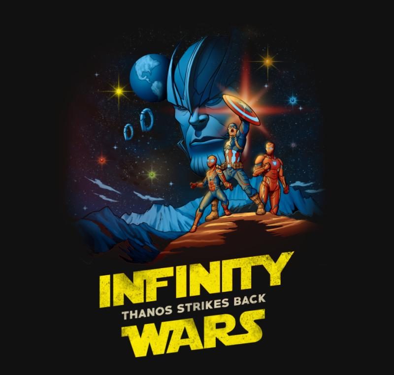 Infinity Wars - Avengers: Infinity War T-Shirt - The Shirt List