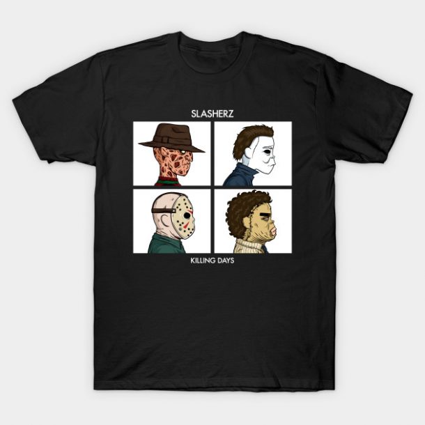 Slasherz - Horror Movie Mashup T-Shirt - The Shirt List