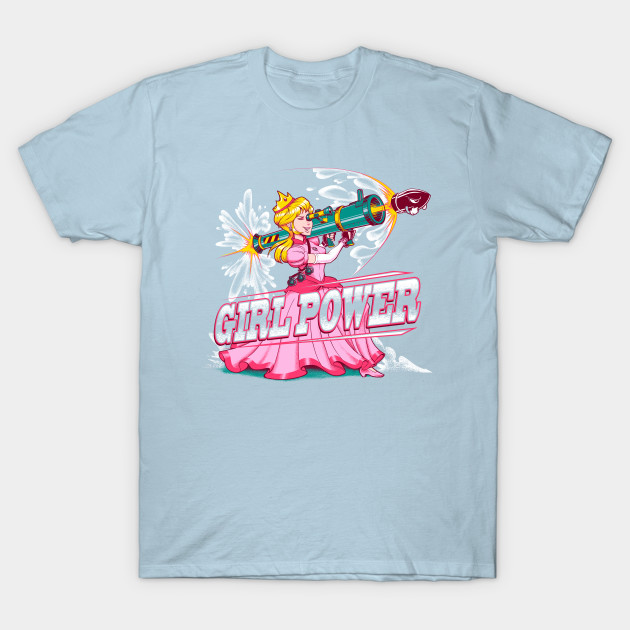 Girl Power - Princess Peach T-Shirt by Tobe Fonseca - The Shirt List